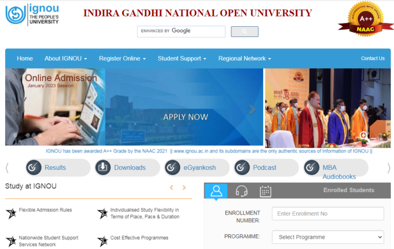 IGNOU Time Table June 2023 Released Download Here